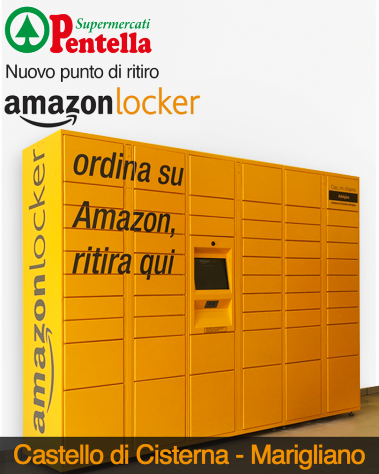 Amazon locker – Supermercati Pentella
